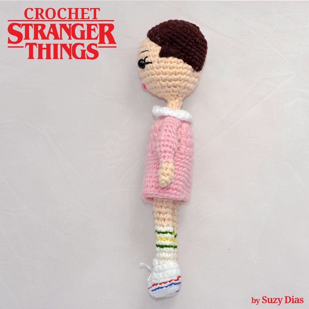 Crochet Stranger Things Eleven by Suzy Dias