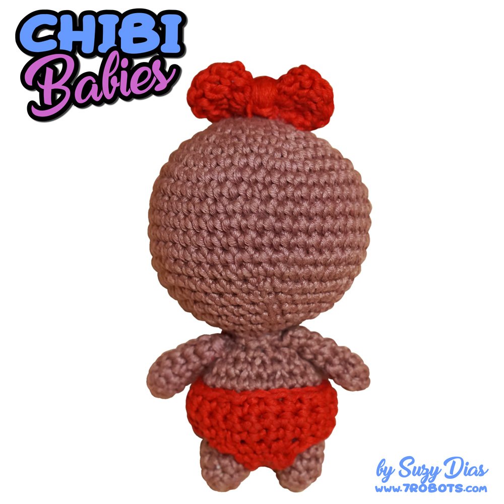 Crochet Chibi Babies by Suzy Dias. Adorable customizable crochet babies!