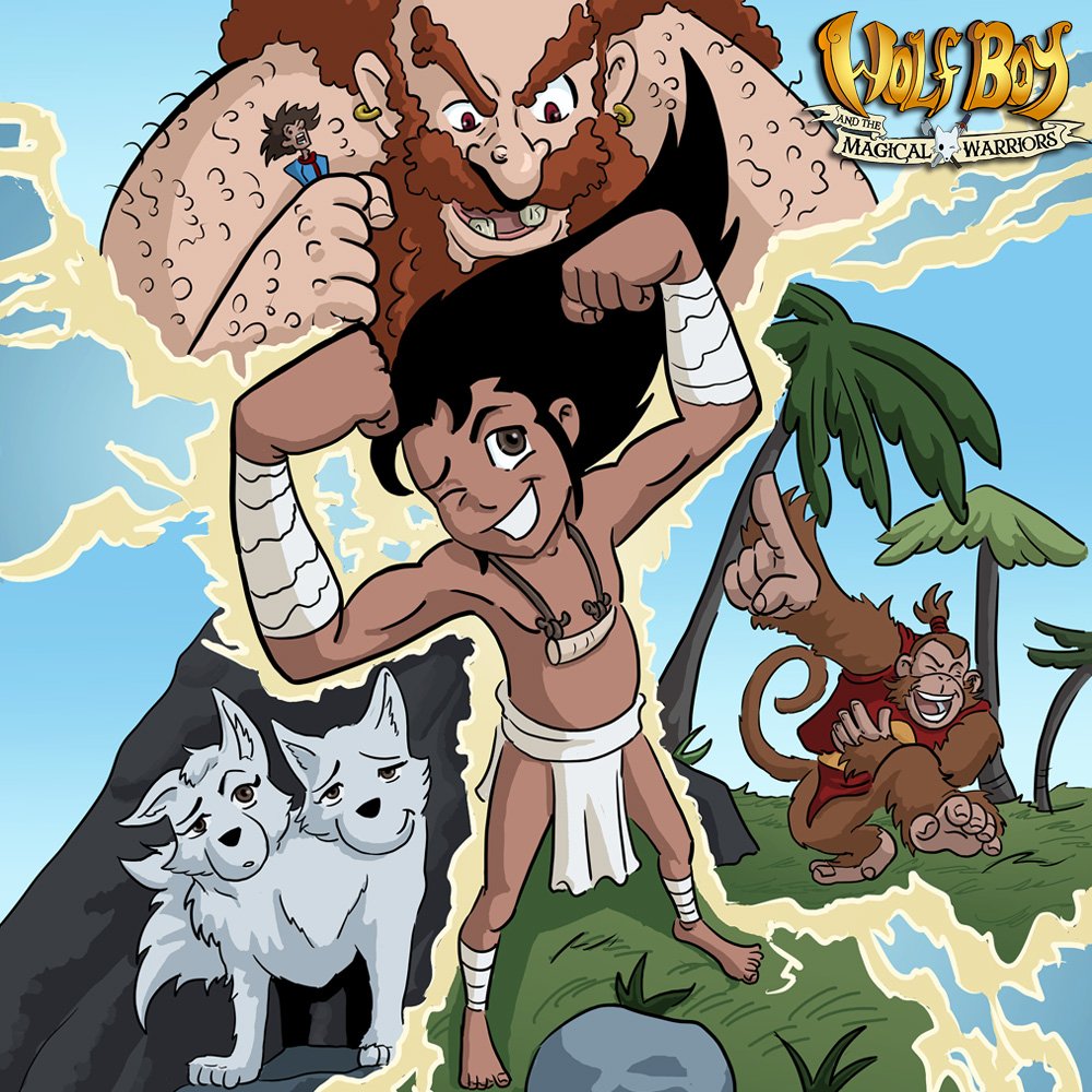 Wolf Boy and the Magical Warriors - 7 Robots